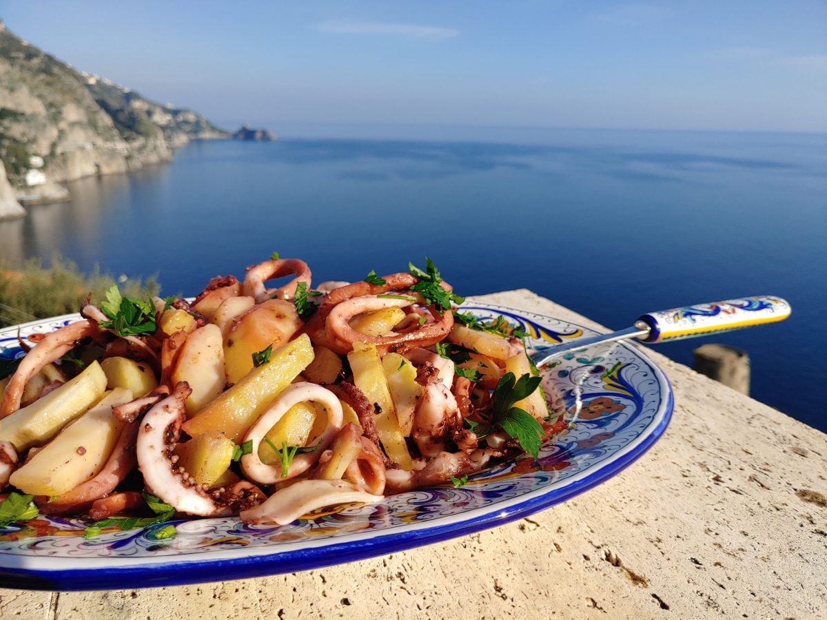 Totani & potatoes | Bacheca Praiano